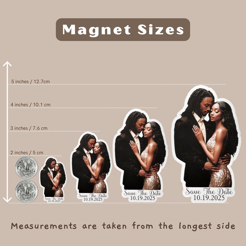 Custom Die Cut Fridge Magnet, Personalized Family Photo Magnets ...