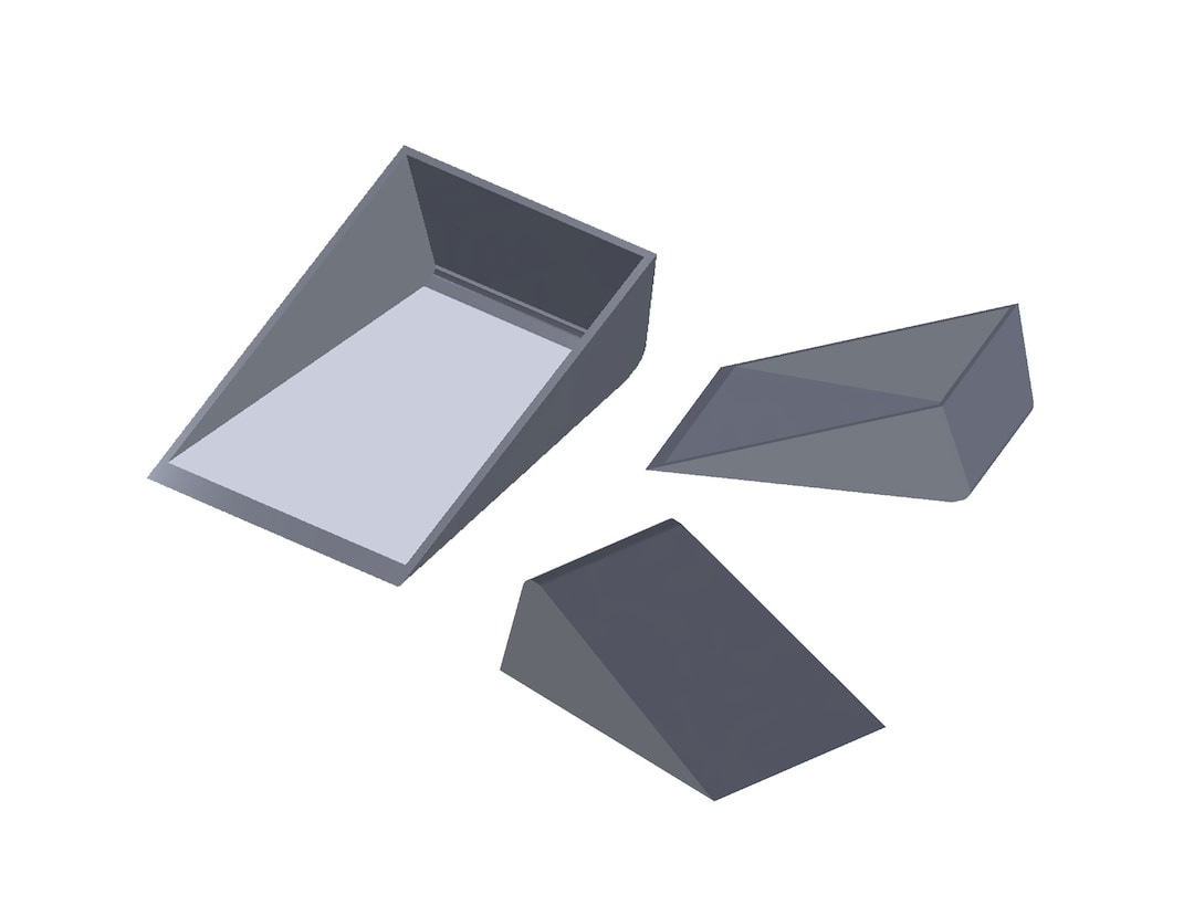 KICKER MOLD STL - 3D Print Your Own Fingerboard Ramp Molds - Kicker ...