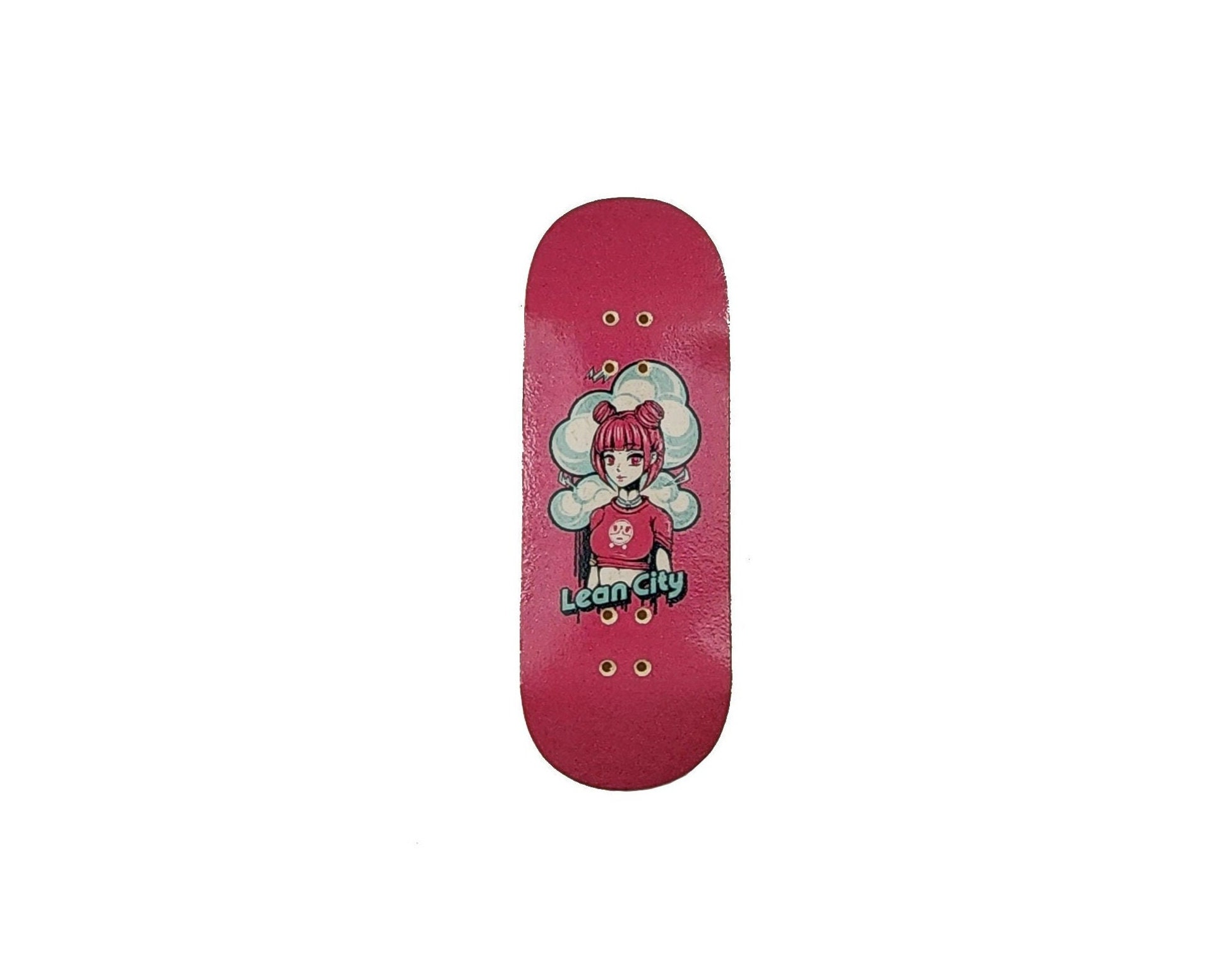 LEAN CITY FINGERBOARD - 5 Ply Maple Wood - Original Graphics ...