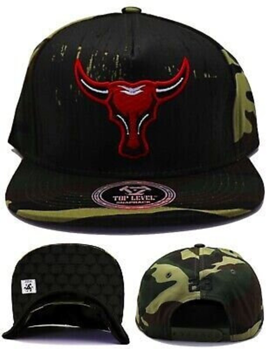 Chicago Top Level Longhorn Snapback Hat - Etsy