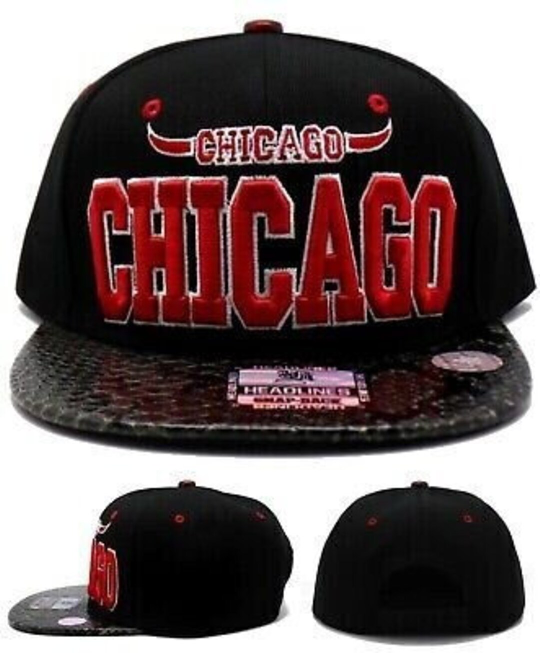 Chicago Wynn Blockbuster Snapback Hat - Etsy