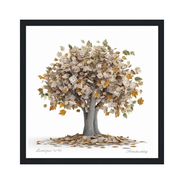 Money Tree Painting - Etsy