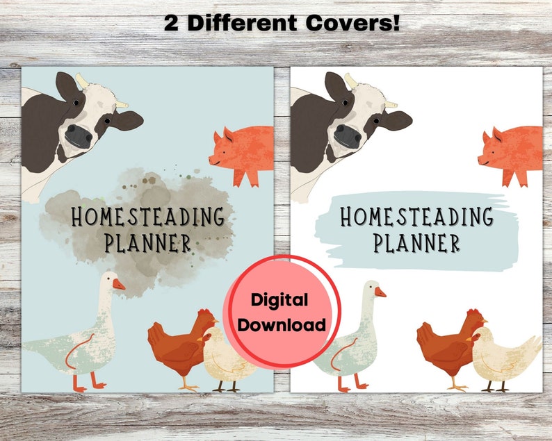 Homestead Planner: 52 Sheet Farm Management (digital Download) - Etsy