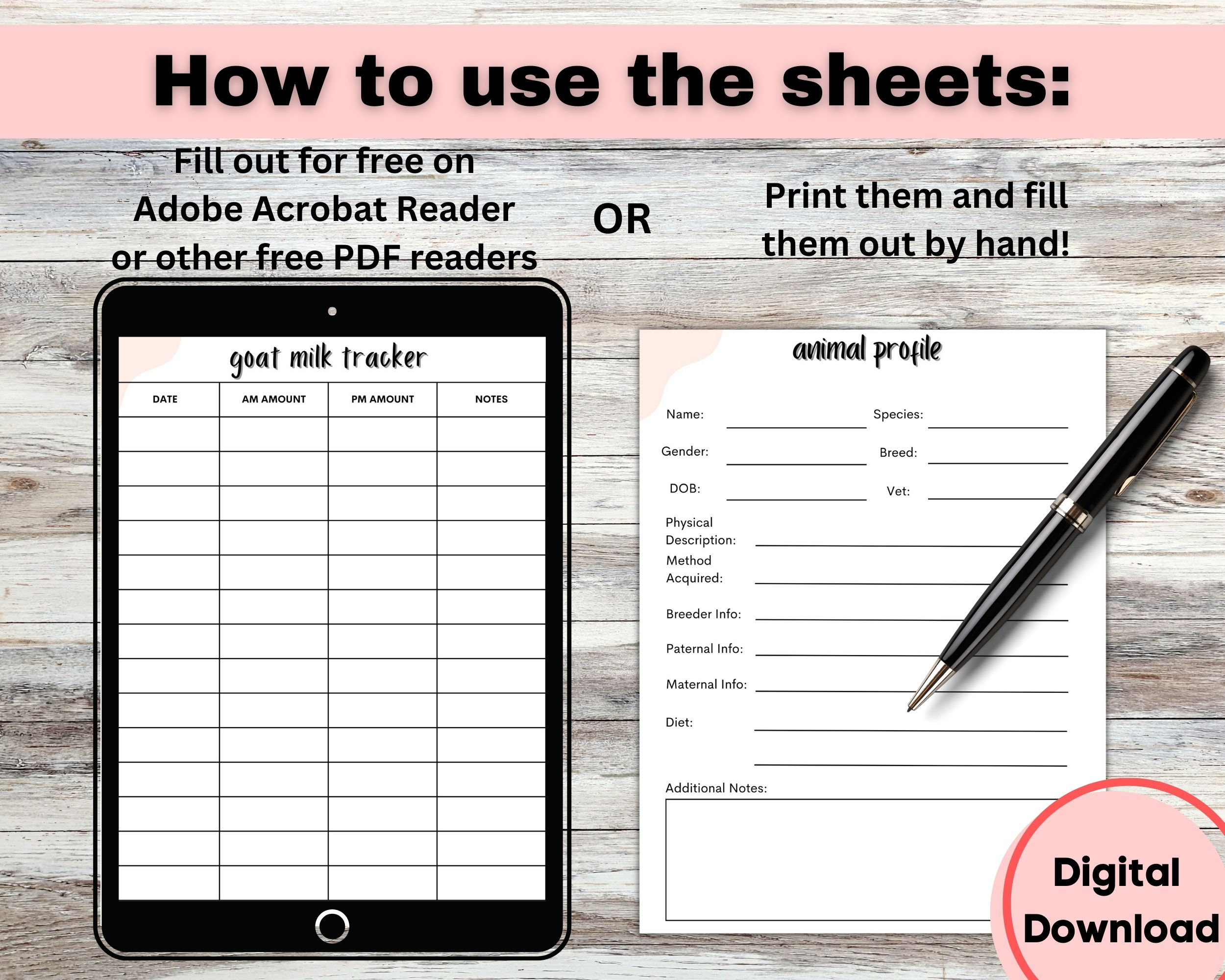 Farm Planner Printable Homestead Planner Ranching Planner - Etsy