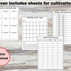 Farm Planner, Printable Homestead Planner, Ranching Planner, Farming ...