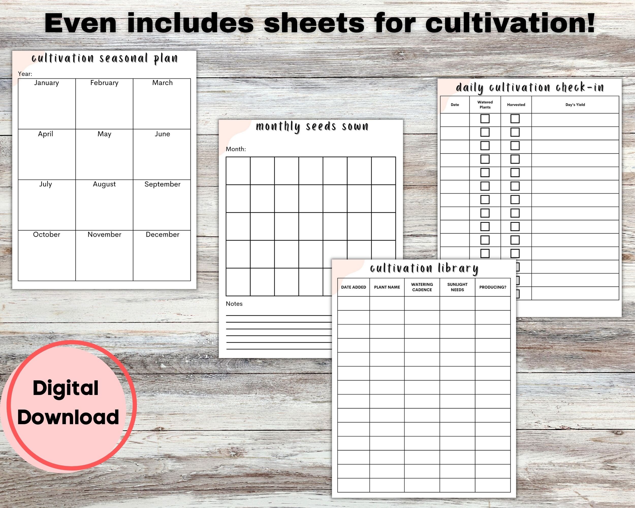 Farm Planner Printable Homestead Planner Ranching Planner - Etsy