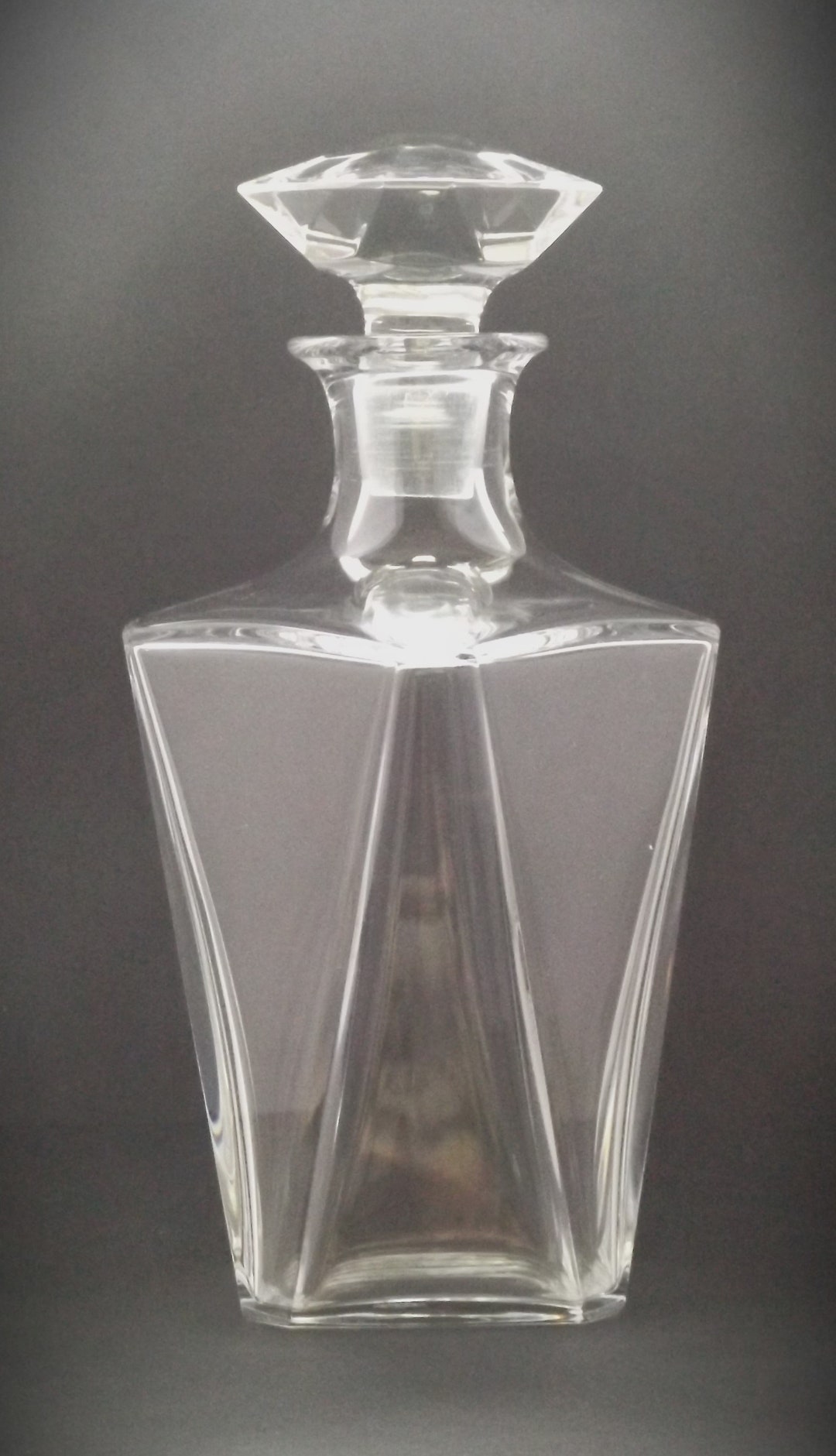 BACCARAT Crystal MARTELL FACET Decanter 9 1/2 - Etsy