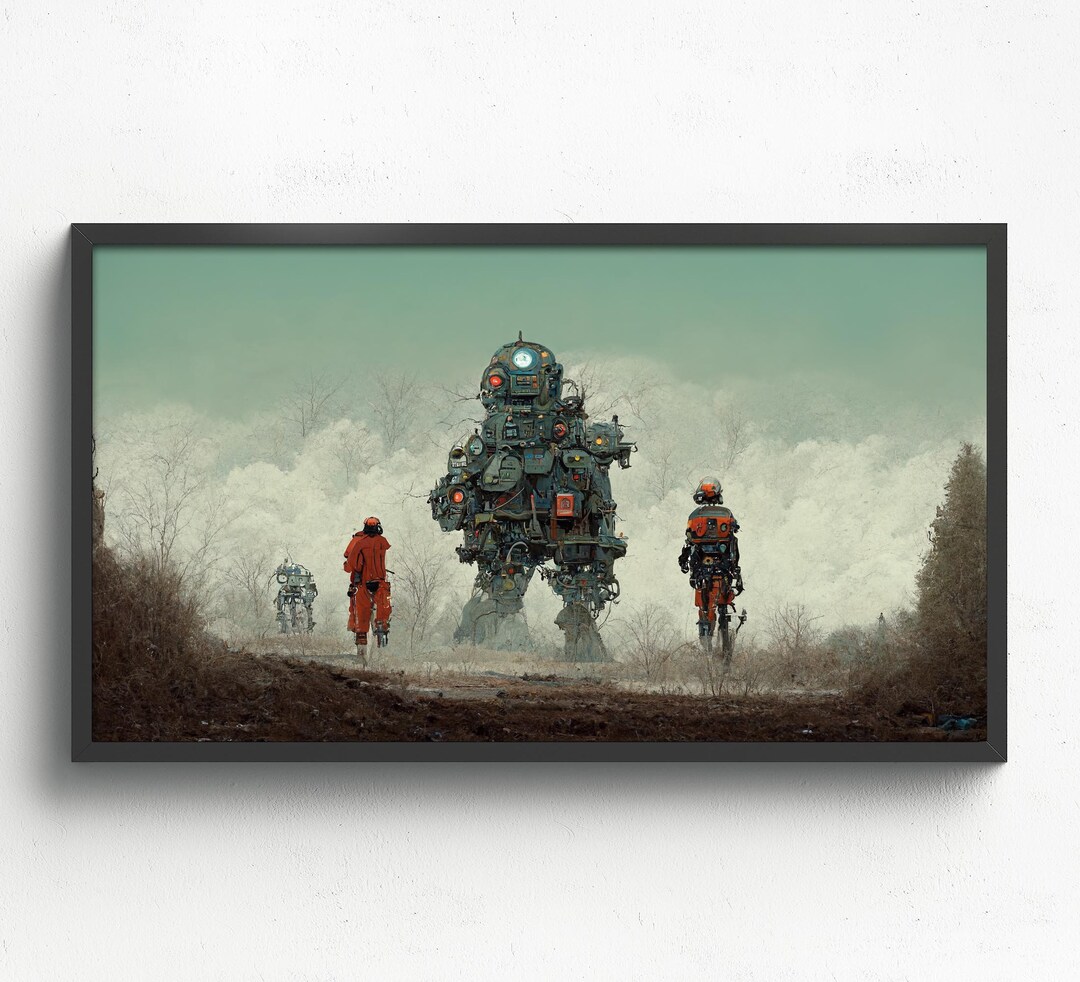 Machine Sentinel β Sci Fi Fantasy Art Computer Generated Artwork Cosmic ...