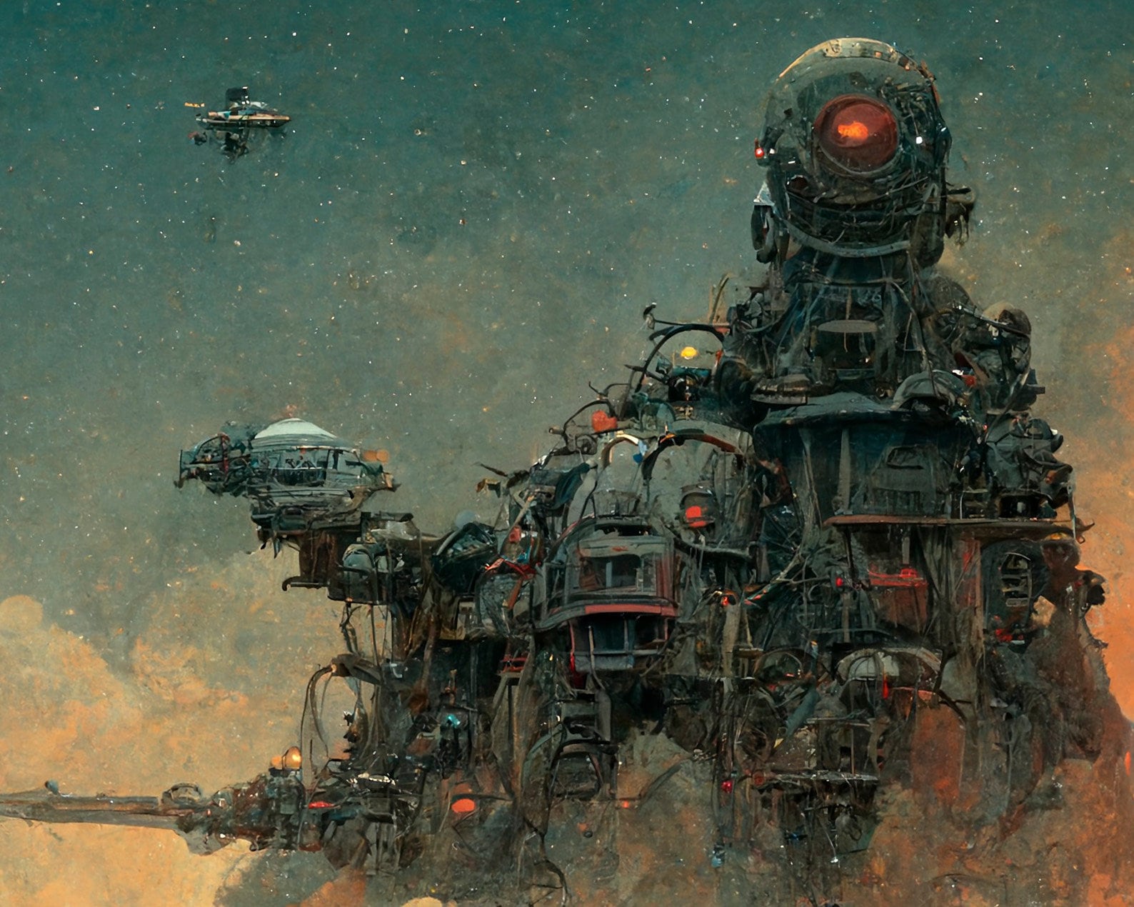 Vedette Beholder | Sci Fi Fantasy Art | Computer Generated Artwork ...