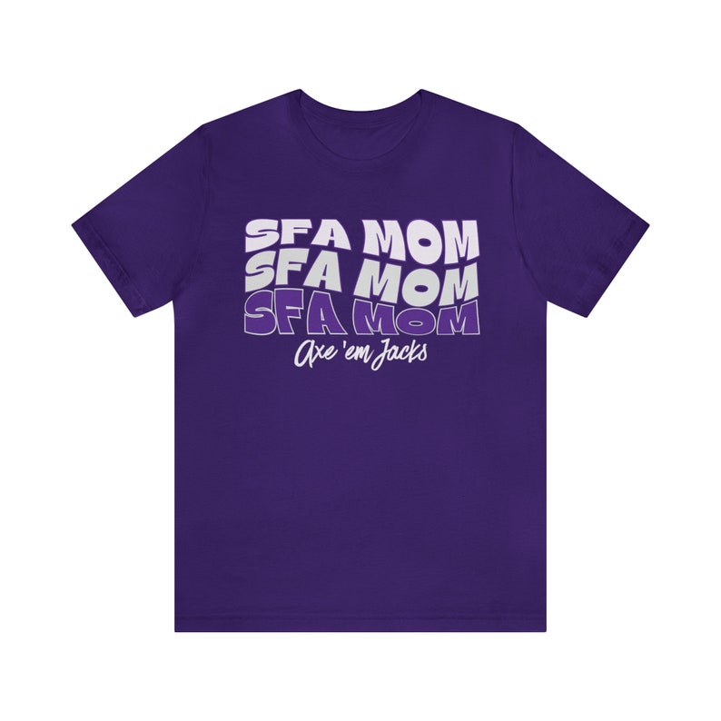SFA Mom Tee SFA Mom Axe 'em Jacks Stephen F Austin - Etsy