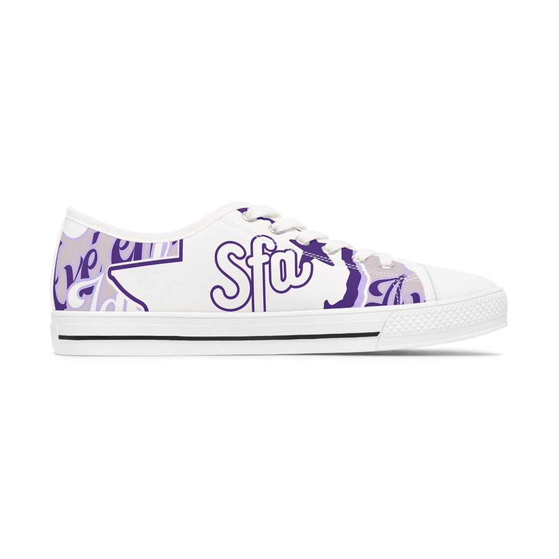 SFA Women's Low Top Sneakers Axe 'em Jacks Women's Shoes College Spirit ...