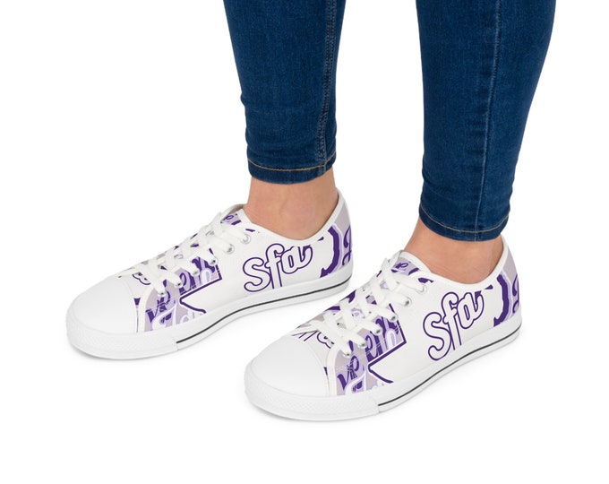 SFA Women's Low Top Sneakers | Axe 'em Jacks Women's Shoes | College ...