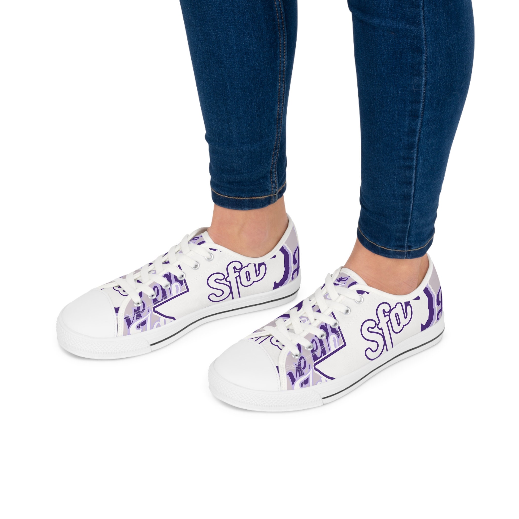 SFA Women's Low Top Sneakers Axe 'em Jacks Women's Shoes College Spirit ...