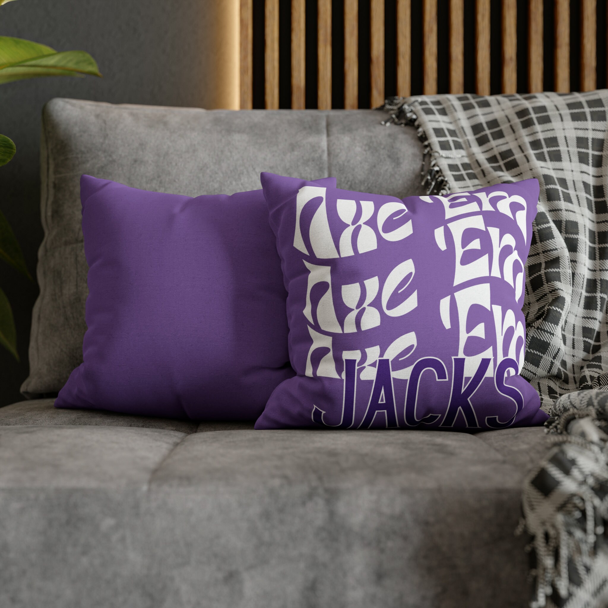 SFA Dorm Room Pillow Cover | Axe 'em Jacks Pillow | Decorative Pillow ...