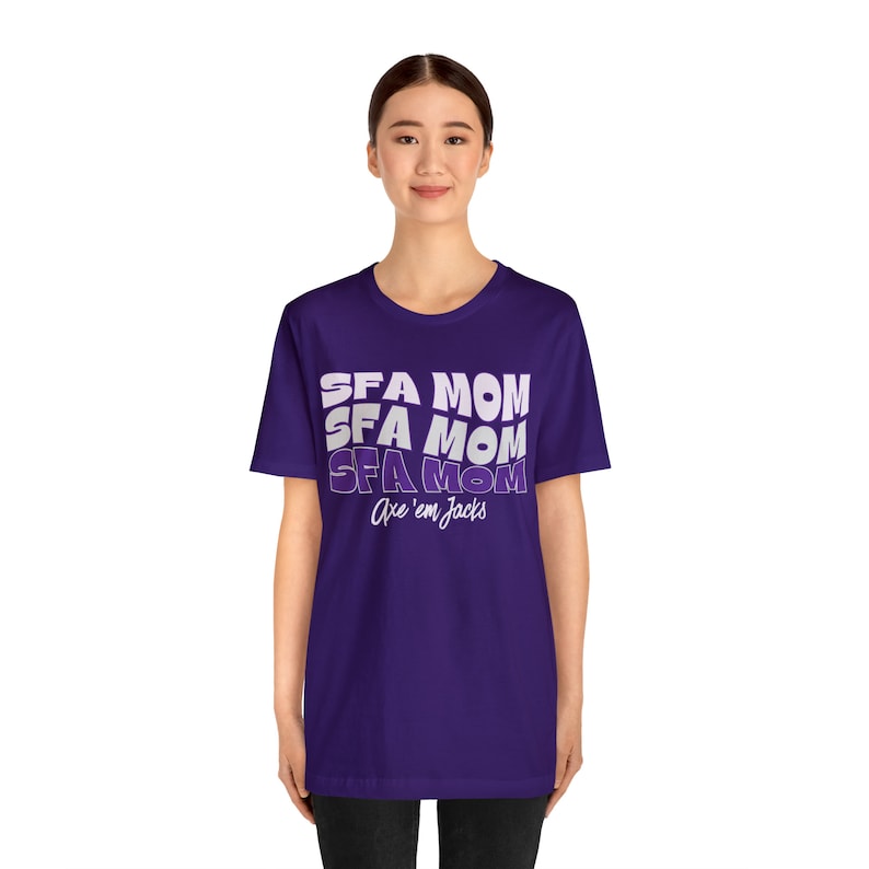 SFA Mom Tee SFA Mom Axe 'em Jacks Stephen F Austin - Etsy