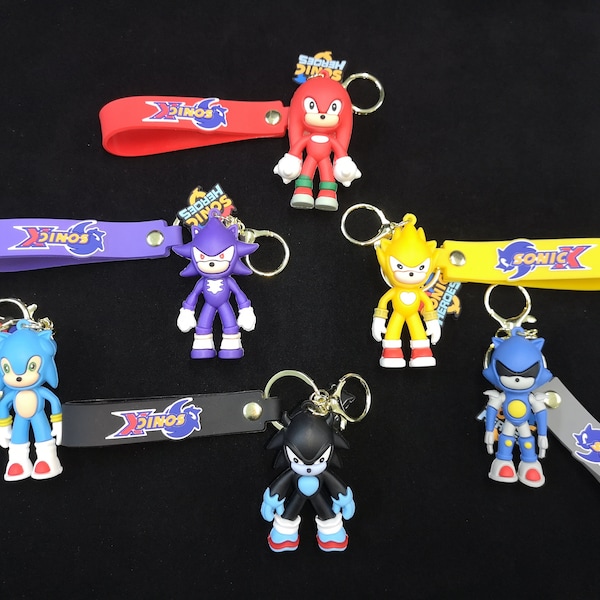 Sonic Keychain - Etsy