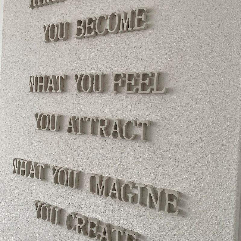 3d Wall Quotes - Etsy