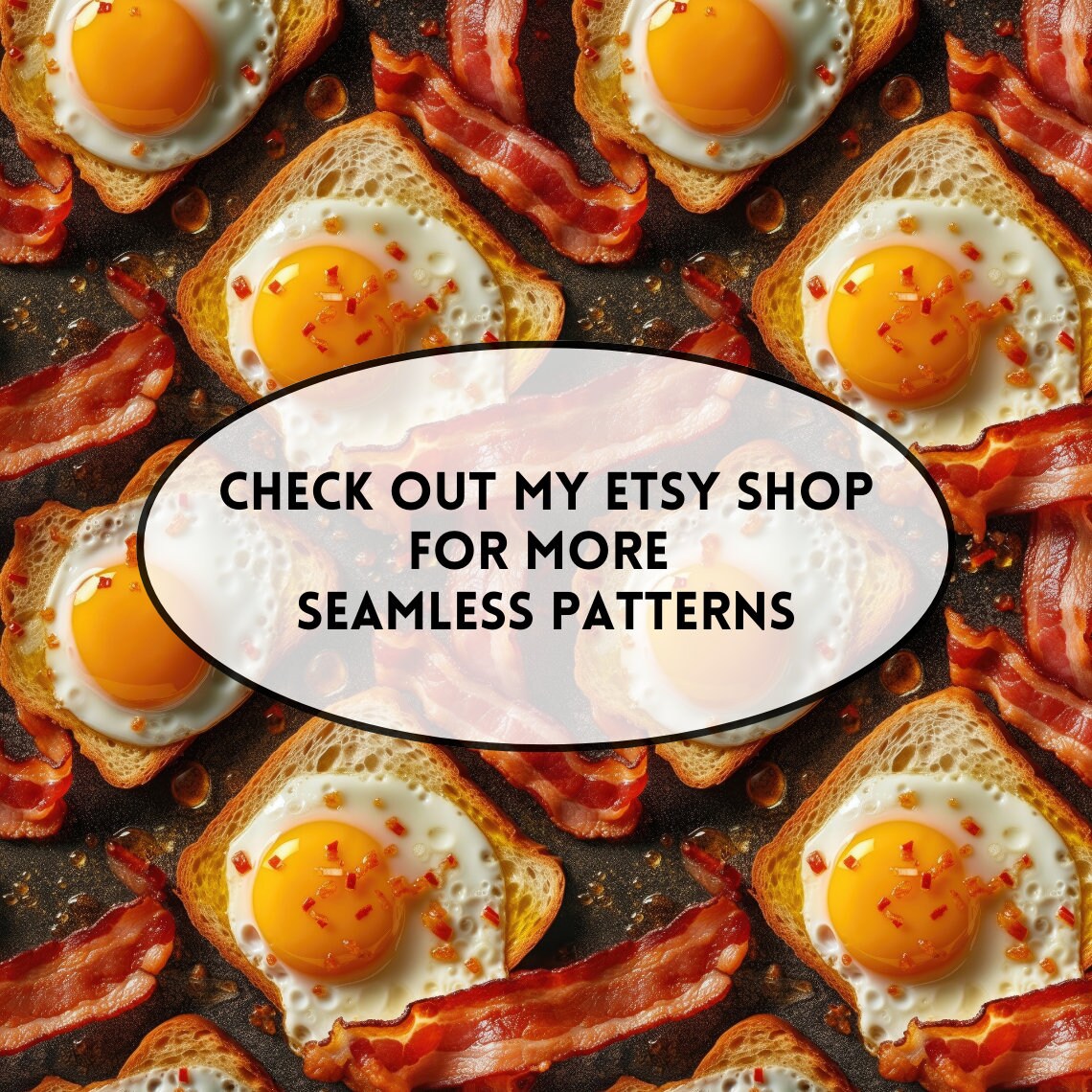 18 Seamless Patterns Photorealistic Food Package 1 Tasty Fast Food ...