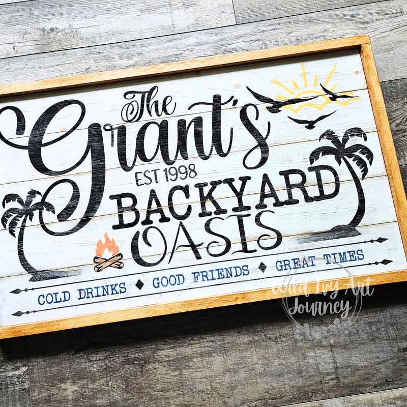 Outdoor Wood Sign - Etsy