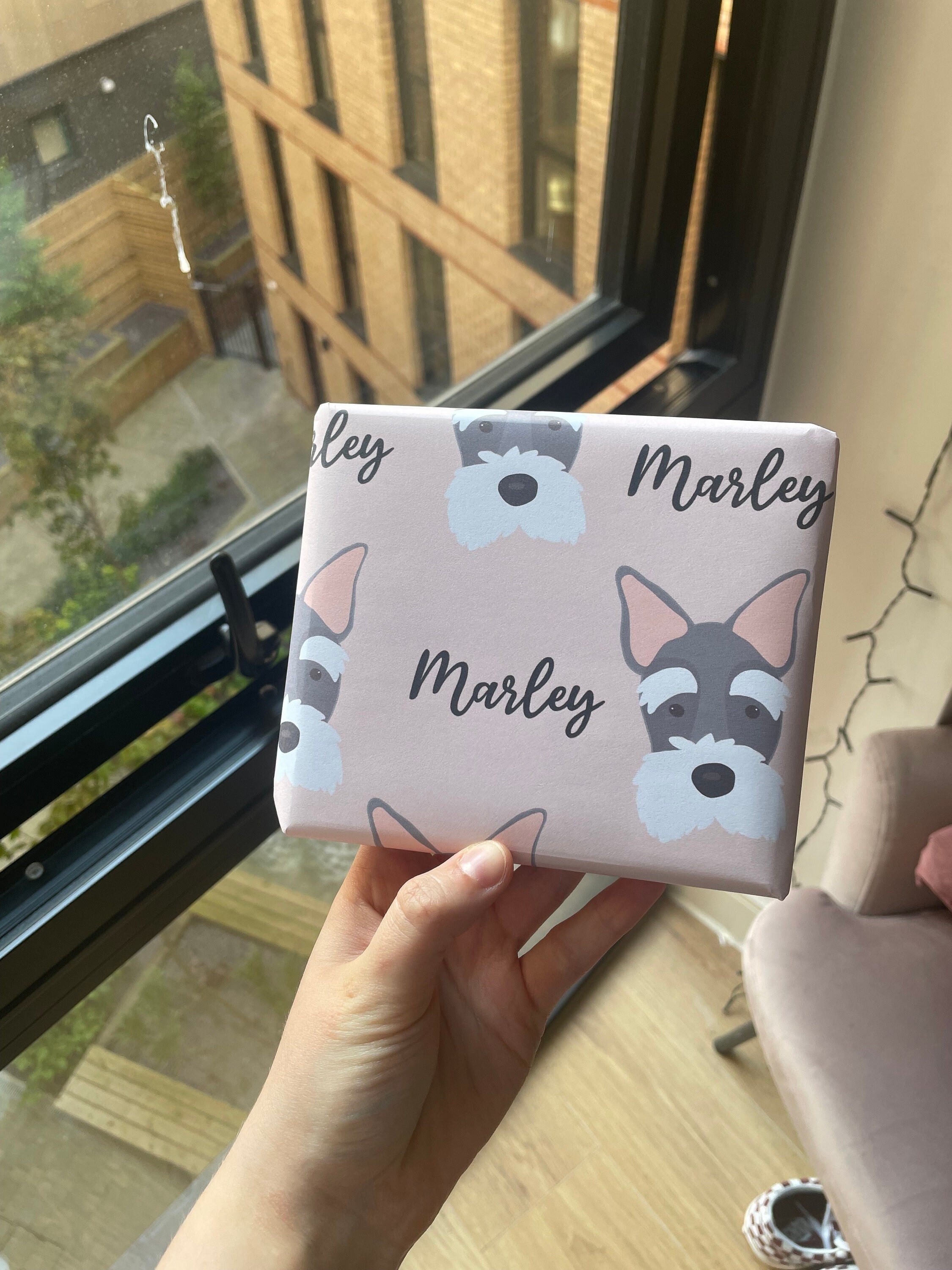 Custom Wrapping Paper Doggy Wrapping Paper Cat Wrapping Paper Gift Wrap ...