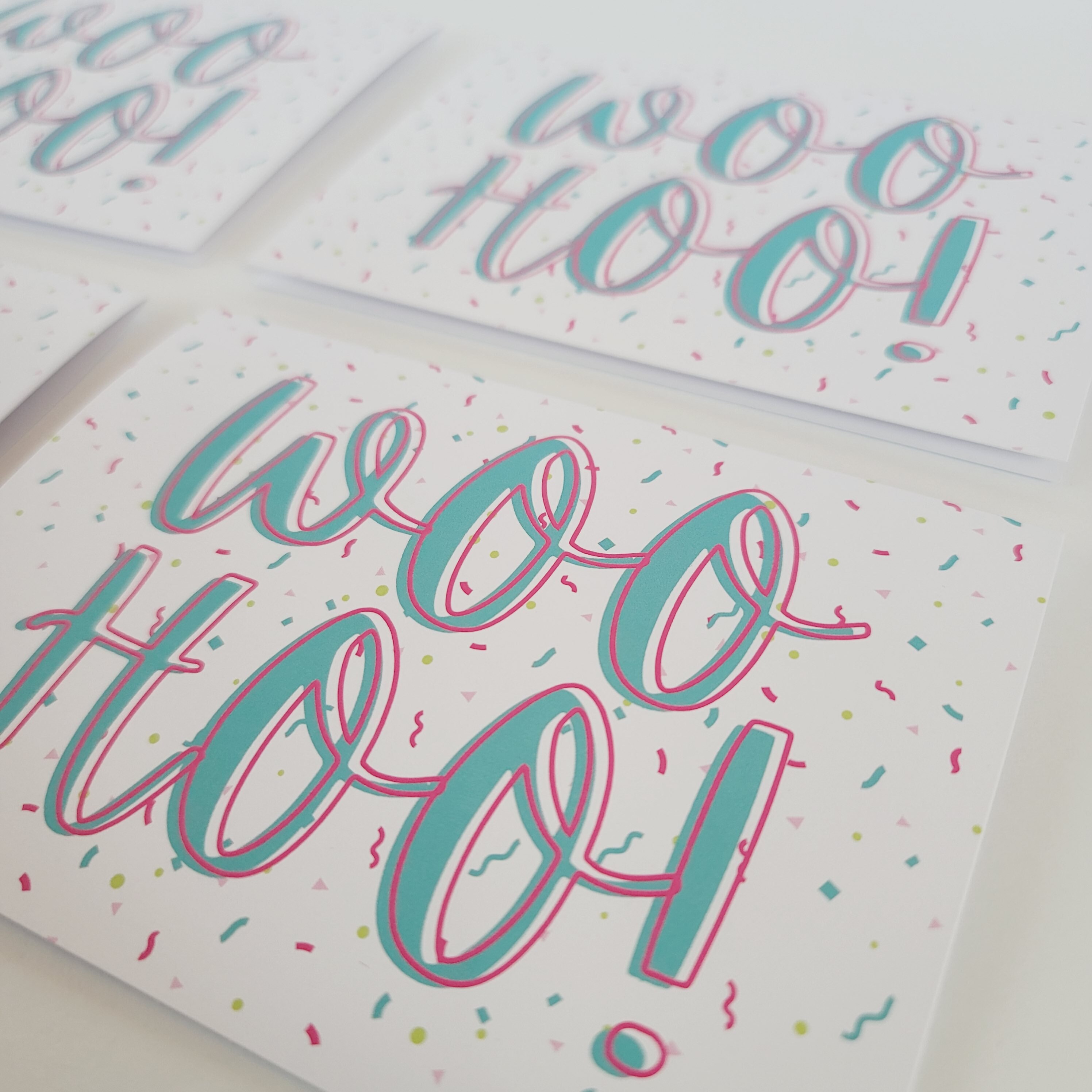 WOOHOO! Congratulatory Greeting Card - Etsy