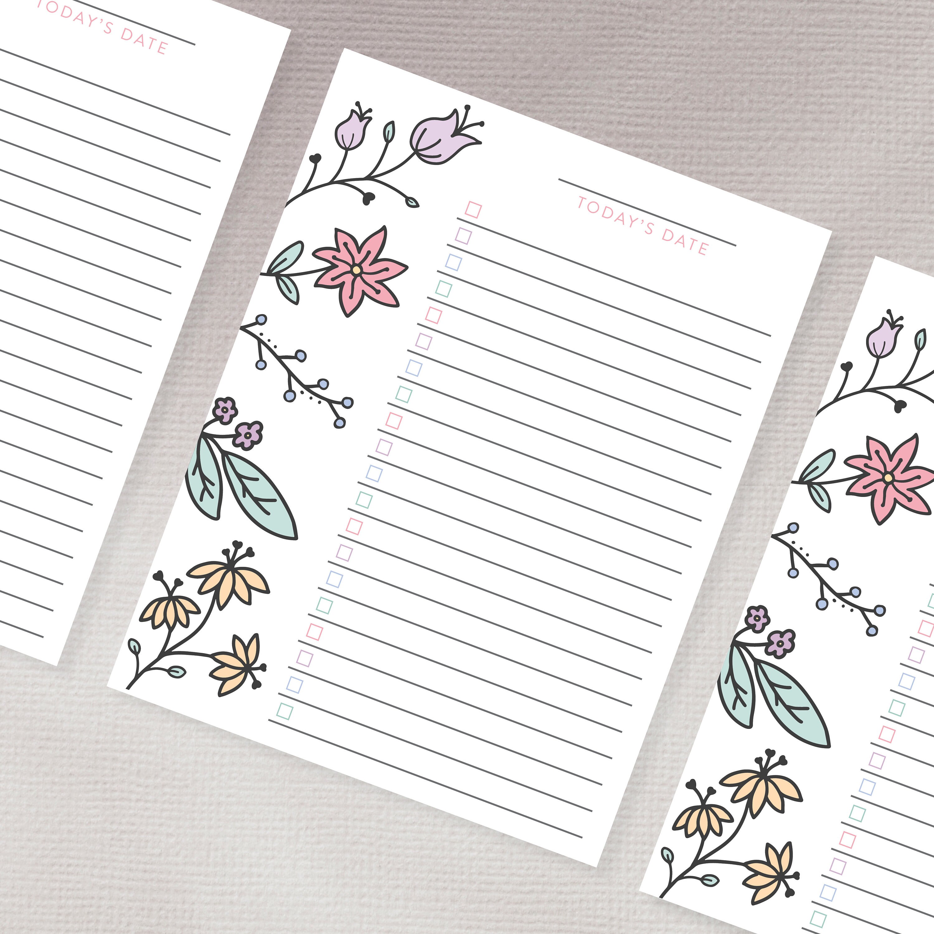 Printable Daily To-do List - Etsy