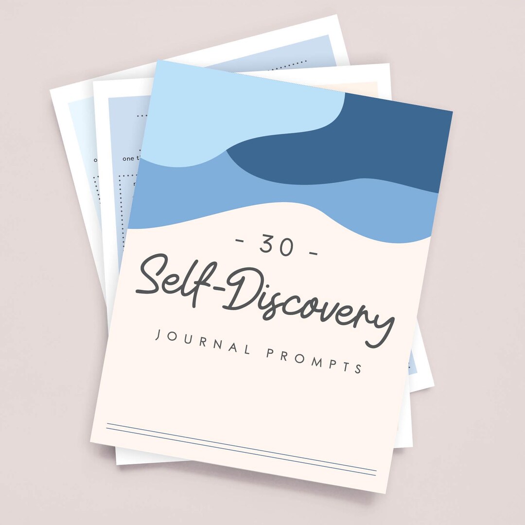 Self-discovery Journal Prompts · 17-page PDF · Instant Download - Etsy