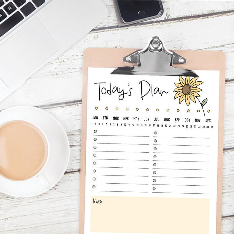 Printable Daily To-do List - Etsy