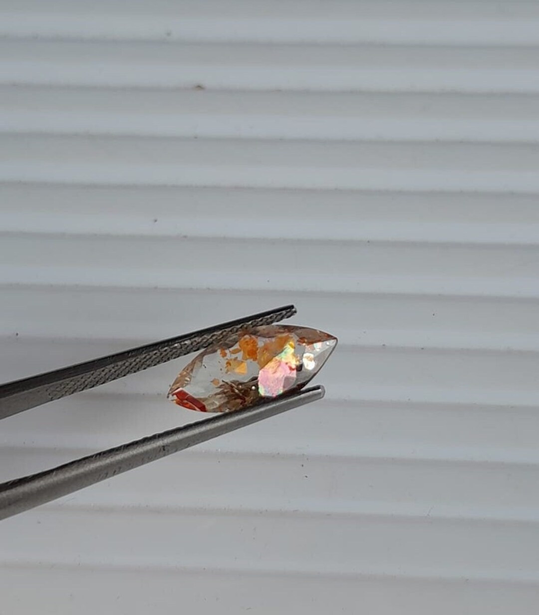 CONFETTI SUNSTONE With Multi Flakes Sparkling 6.50X13.50 MM 1 Carats ...