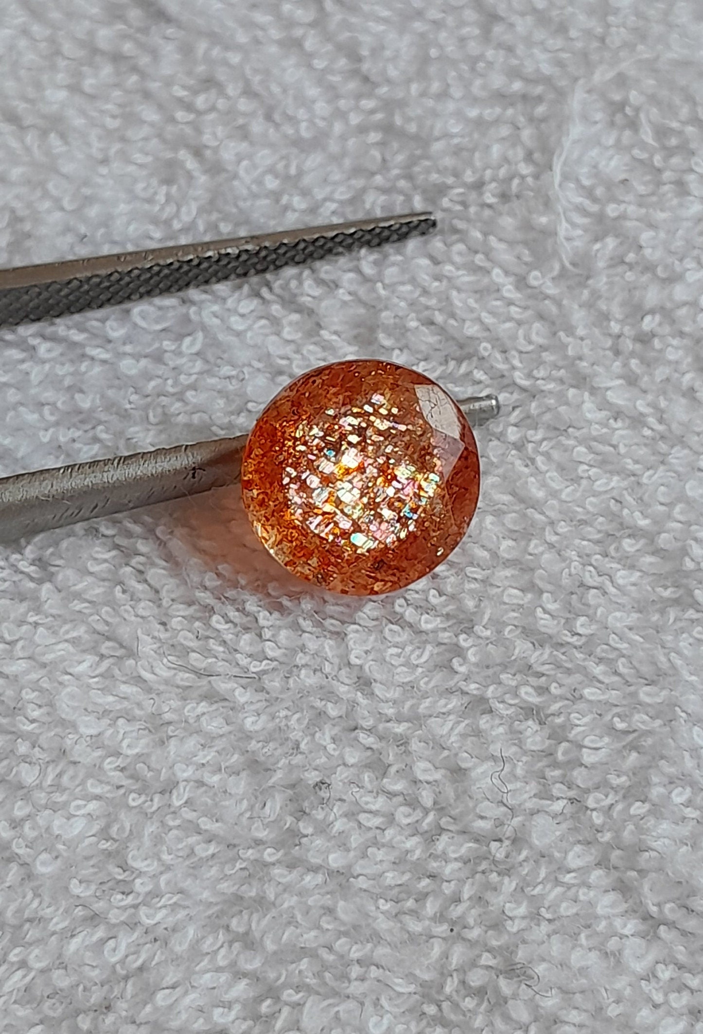 Rainbow Confetti Sunstone Gemstone Amazing and AAA Quality - Etsy