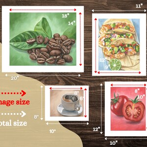 Taco Painting/giclee Fine Art Print/kitchen Food Art/from Original Oil ...