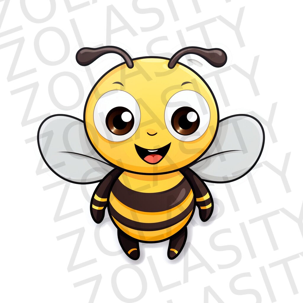 Bee Sticker Bee Stickers Bees Sticker Sticker Bee Bees Sticker - Etsy