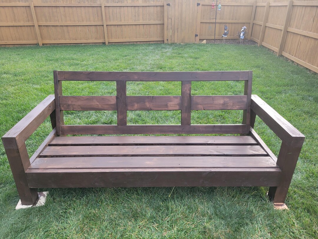 Outdoor Handmade Sofa - Etsy