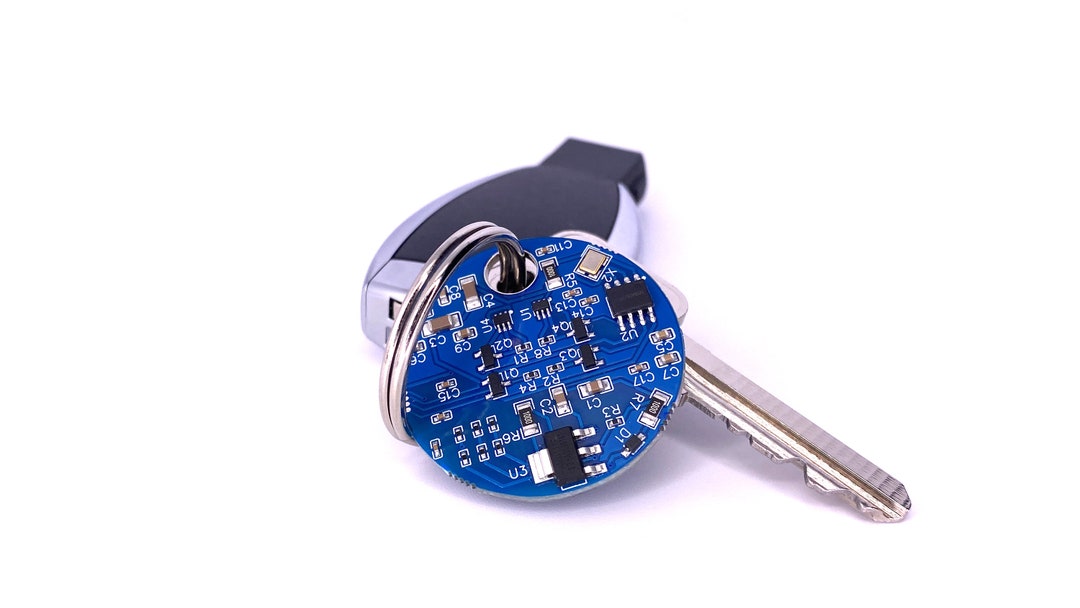 Electronic Keychain for Tech Enthusiasts - Engineer Gift With Stylish ...