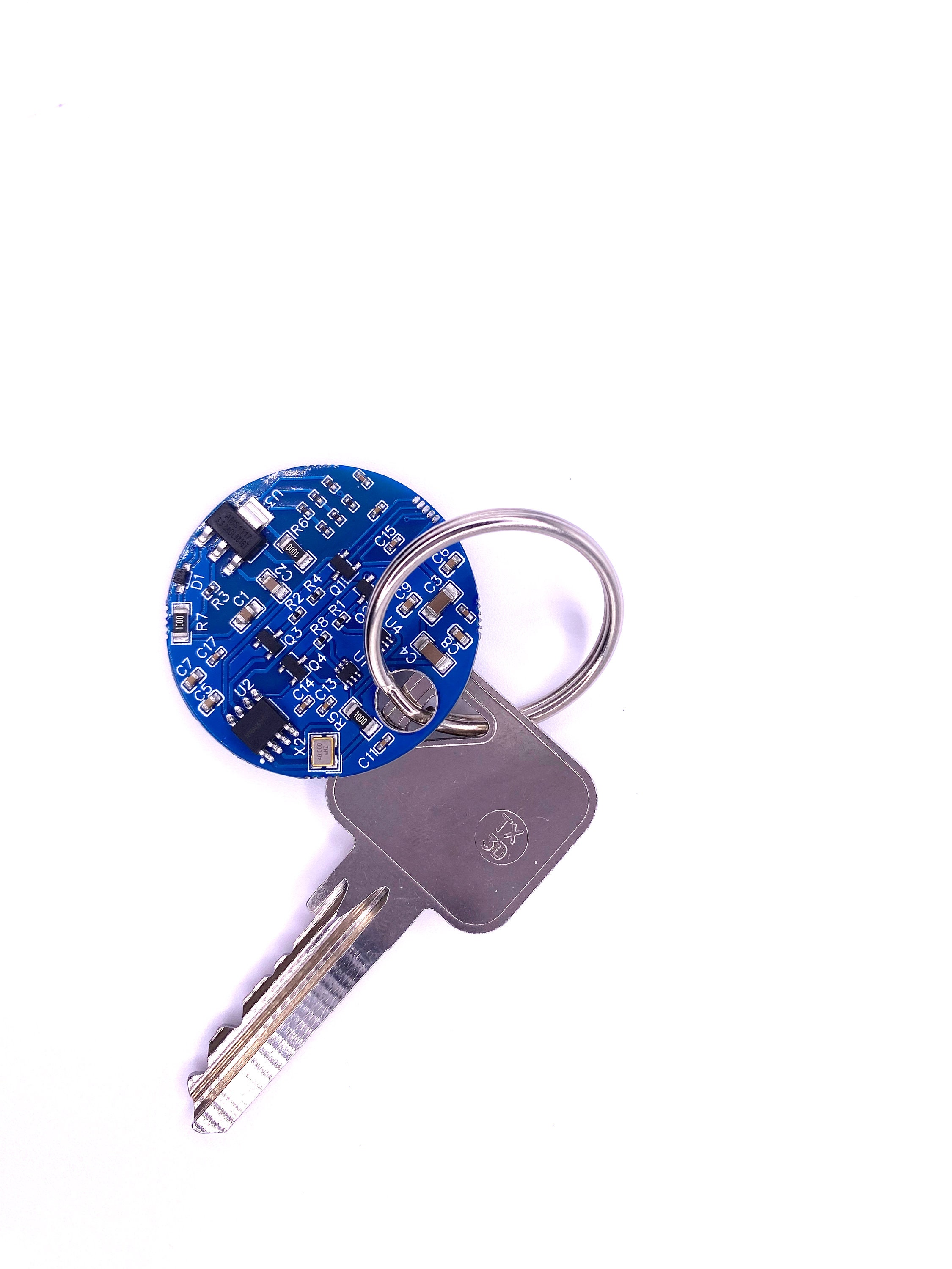 Electronic Keychain for Tech Enthusiasts - Engineer Gift With Stylish ...