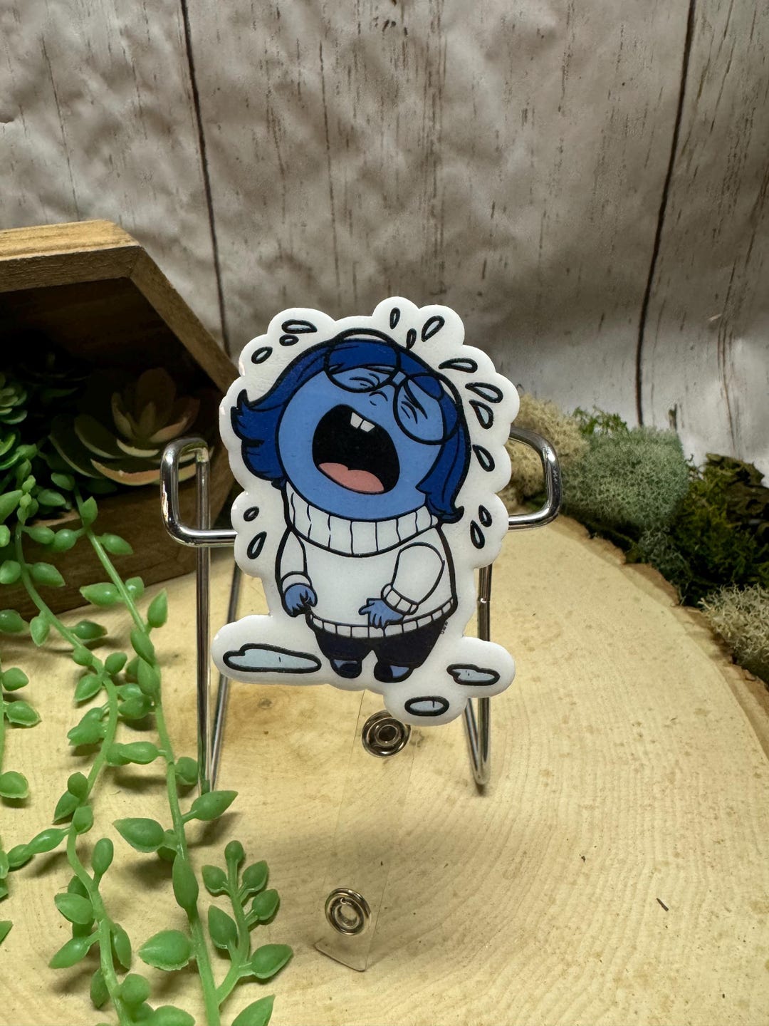 Disney Inside Out 2 Sadness Badge Reel Expressive Emotion Design ...