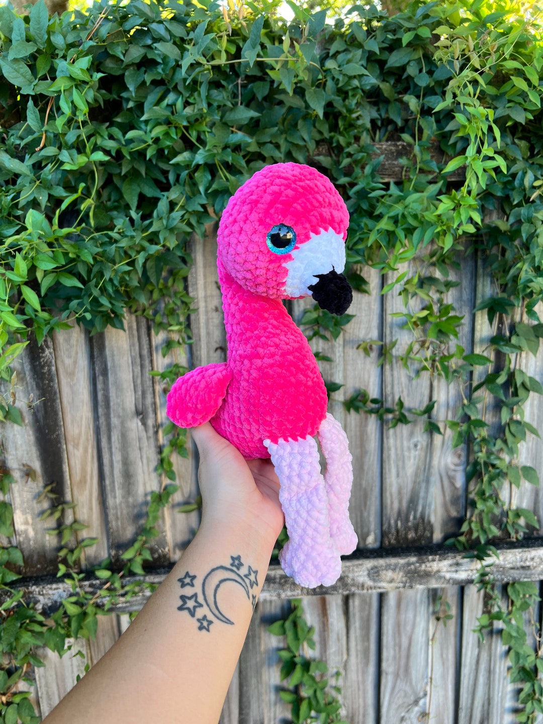 Flamingo Plushie - Etsy