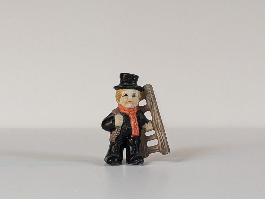 Rare Mid-century German Hummel Chimney Sweep Boy With Ladder Porcelain ...