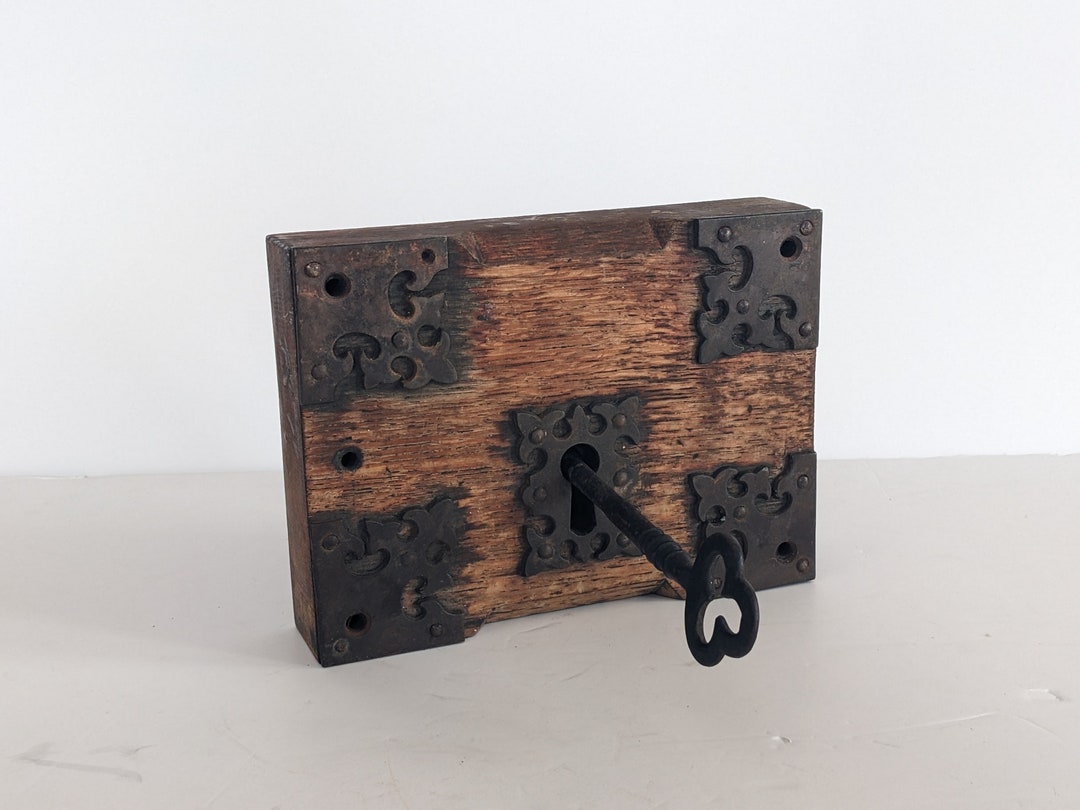 1800s Antique Gothic Church/cathedral Lock With Key - Etsy