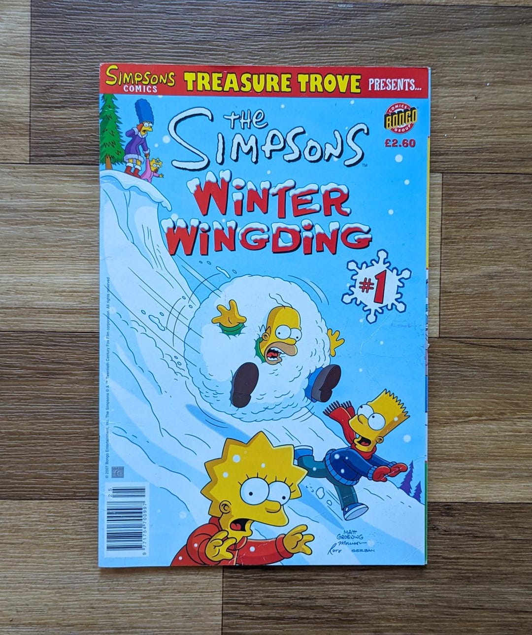 The Simpsons Winter Wingding No. 1 - Etsy