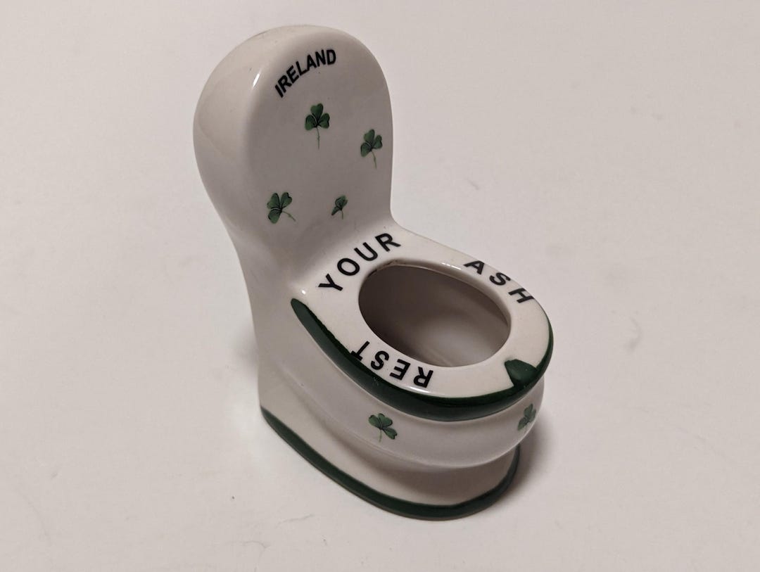 Irish Toilet Ashtray - Etsy
