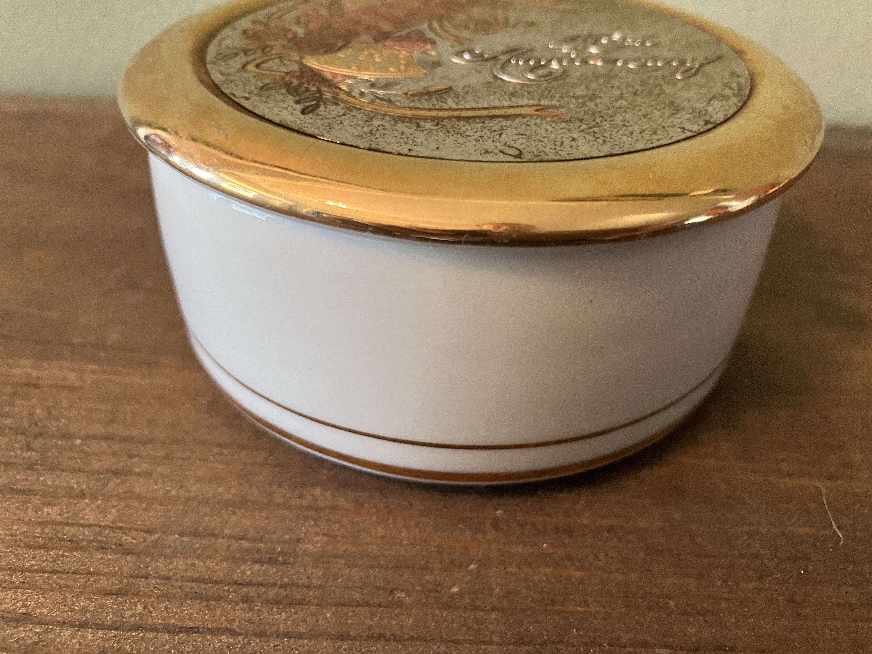 The Art of Chokin 24k Gold Trimmed 40th Anniversary Trinket Box - Etsy