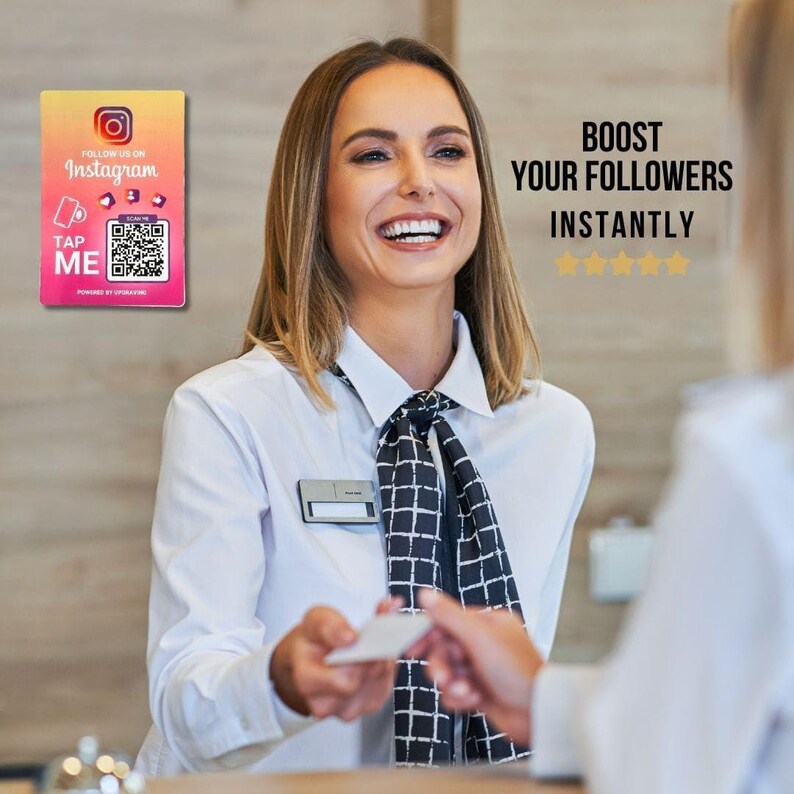 Nfc Instagram Sticker| Decal Social Network for Small Business ...