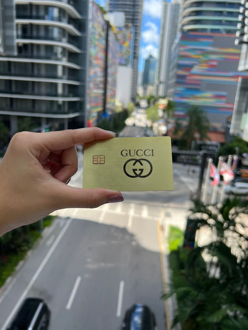 Personalized Metal Credit Card Custom Credit Cards - Etsy