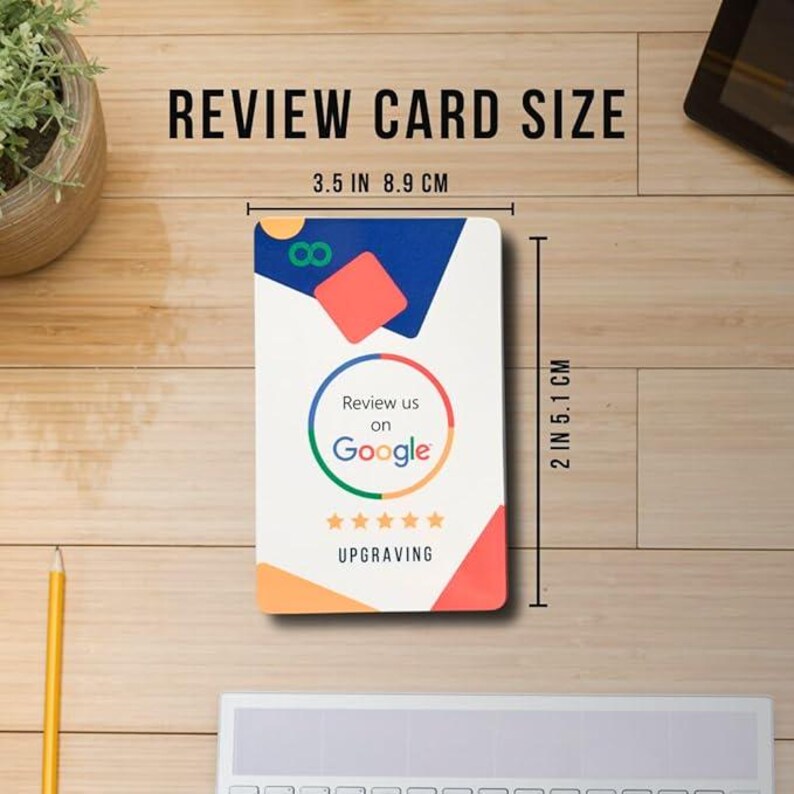 NFC & QR Code Google Review Tap Card - Etsy Australia