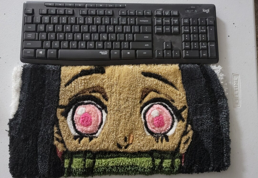 Nezuko Keyboard Rug. - Etsy