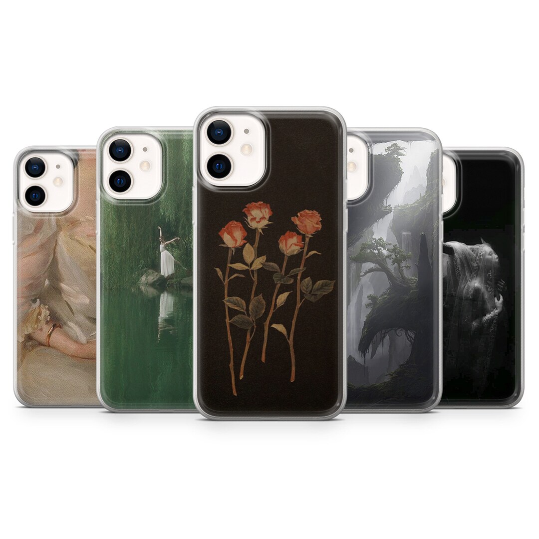 Dark Fairy Core Phone Case Aesthetic Cover for iPhone 15 14, 13 12 11 ...