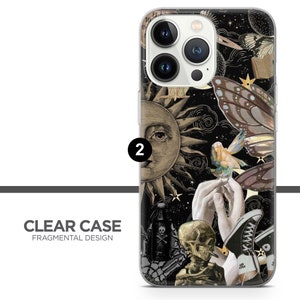 Goth Aesthetic Phone Case Gothic Collage Cover for iPhone 15 14, 13 12 ...