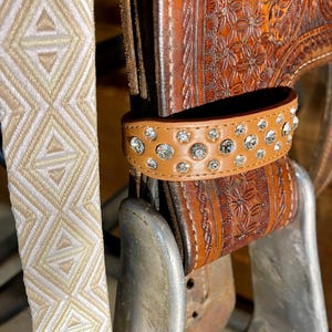 Western Latigo and off Billet Set HORSE or MINI/PONY: Cream, White ...