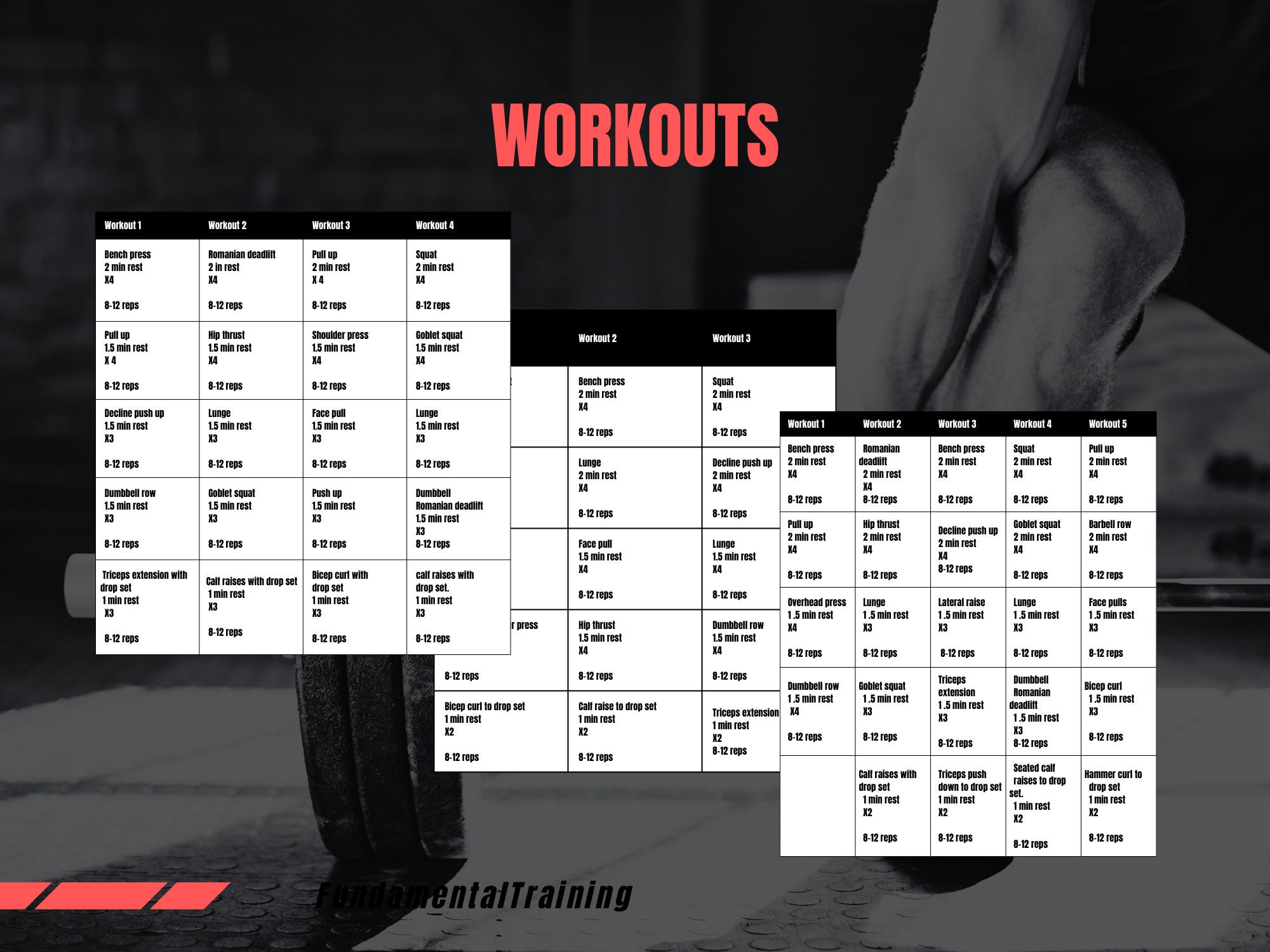 Online Fitness, Muscle Building Workouts, Varied Training Splits ...